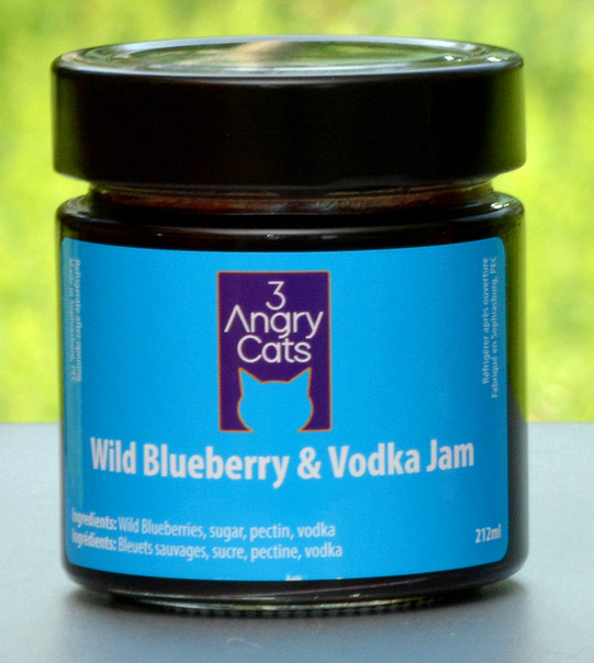 Jam - Wild Blueberry & Vodka – Grace In The kitchen