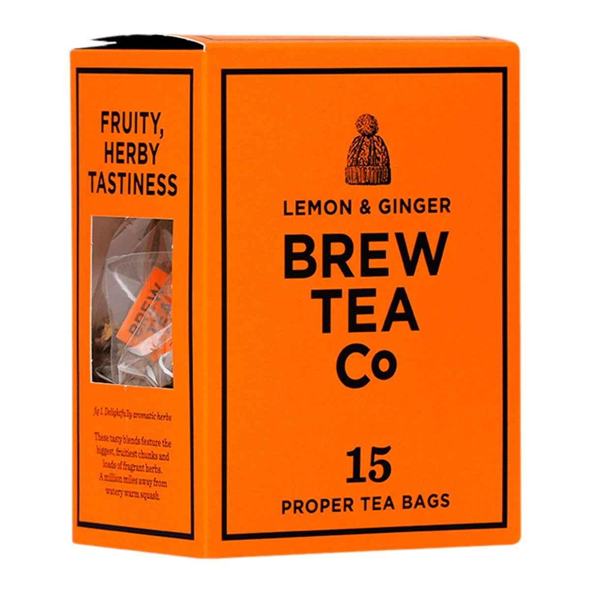 Brew Tea Co. - Lemon & Ginger - 15 Bags – Grace In The kitchen