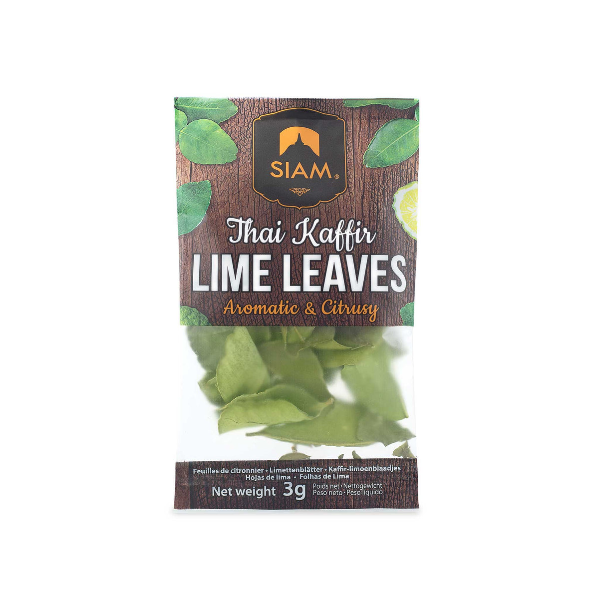 Thai Kaffir Lime Leaves - 3g – Grace In The kitchen