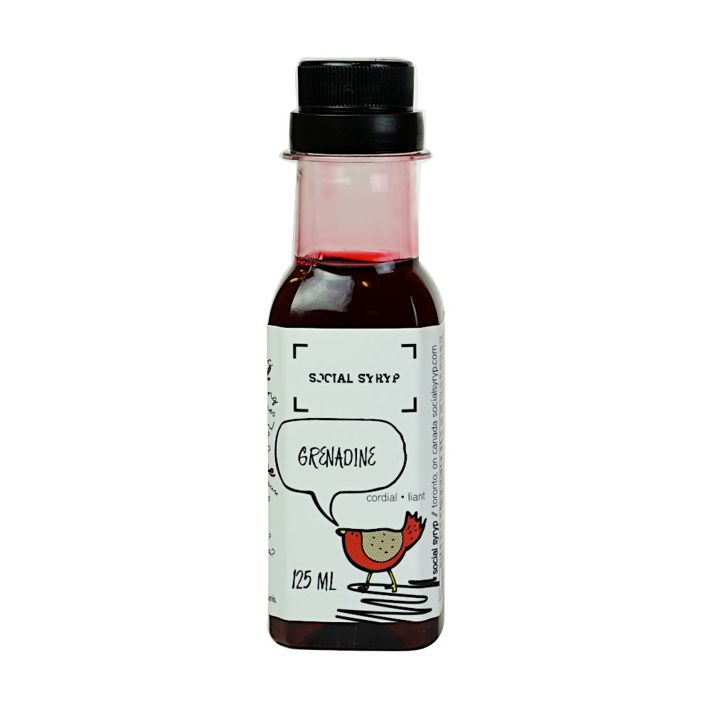 Social Syrup - Grenadine Cordial - 125ml – Grace In The kitchen