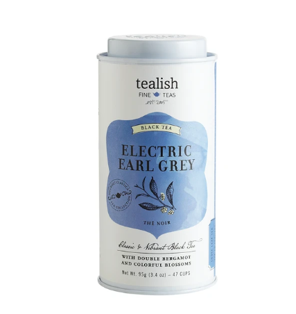 Tealish - Tea - Electric Earl Grey Black Tea Tin 95g – Grace In The kitchen
