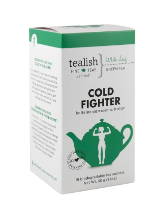 Tealish - Tea - Cold Fighter Green Tea 15 sachets – Grace In The kitchen