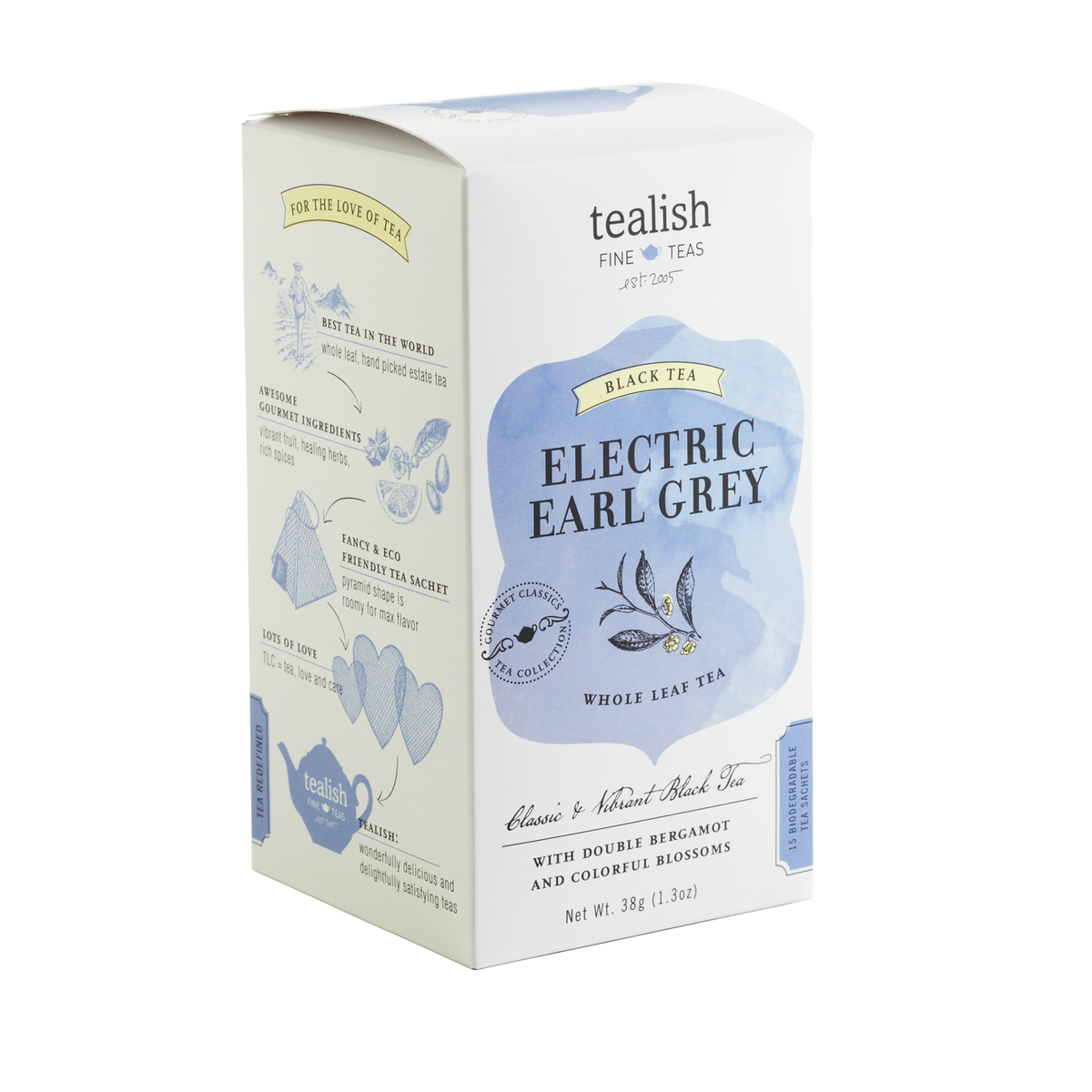 Tealish - Tea - Electric Earl Grey Black Tea 15 sachets – Grace In The ...