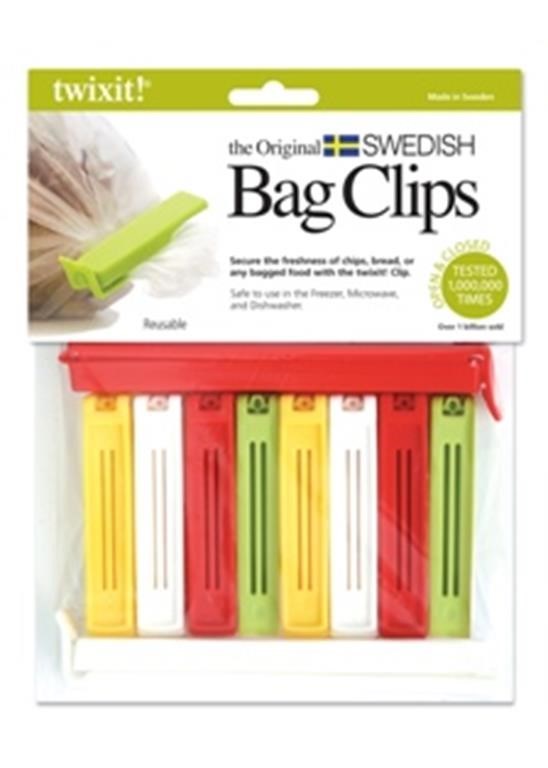 Twixit - Bag Clip - 10 Piece - Mixed Colours – Grace In The kitchen